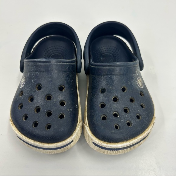 CROCS | Shoes | Crocs Navy Blue Slipon Shoes Infant Toddler 45 | Poshmark